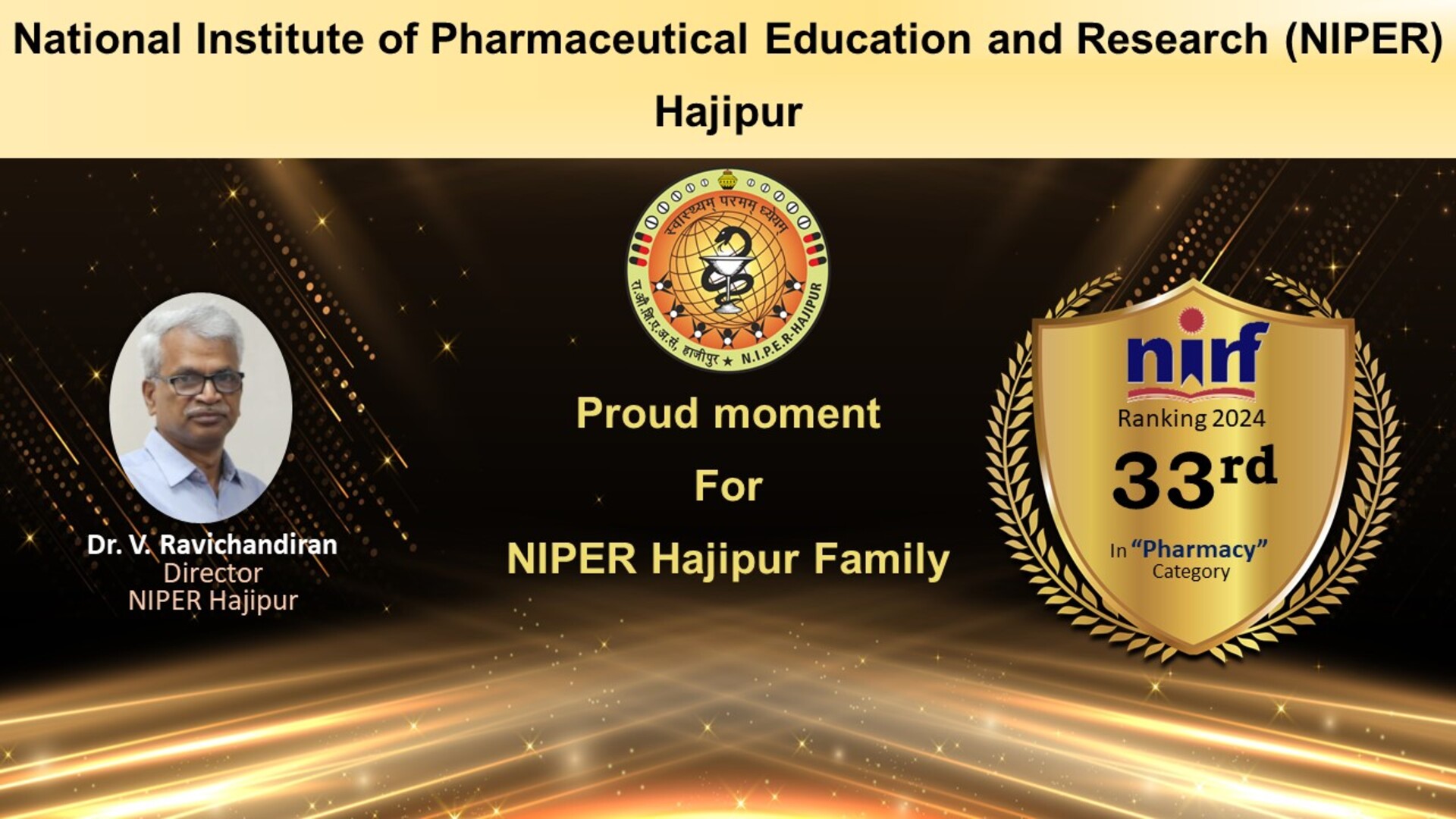 Welcome To NIPER Hajipur - National Institute of Pharmaceutical ...